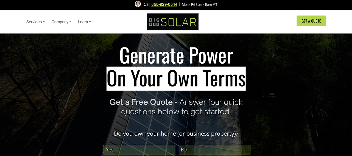Big Dog Solar Review: Services, Pricing, Locations, Pros & Cons | Medium