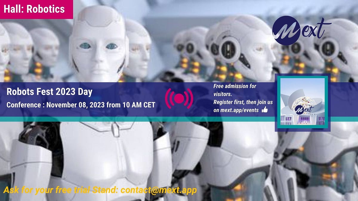 Robot Fest 2023 - Mext Metaverse - Medium