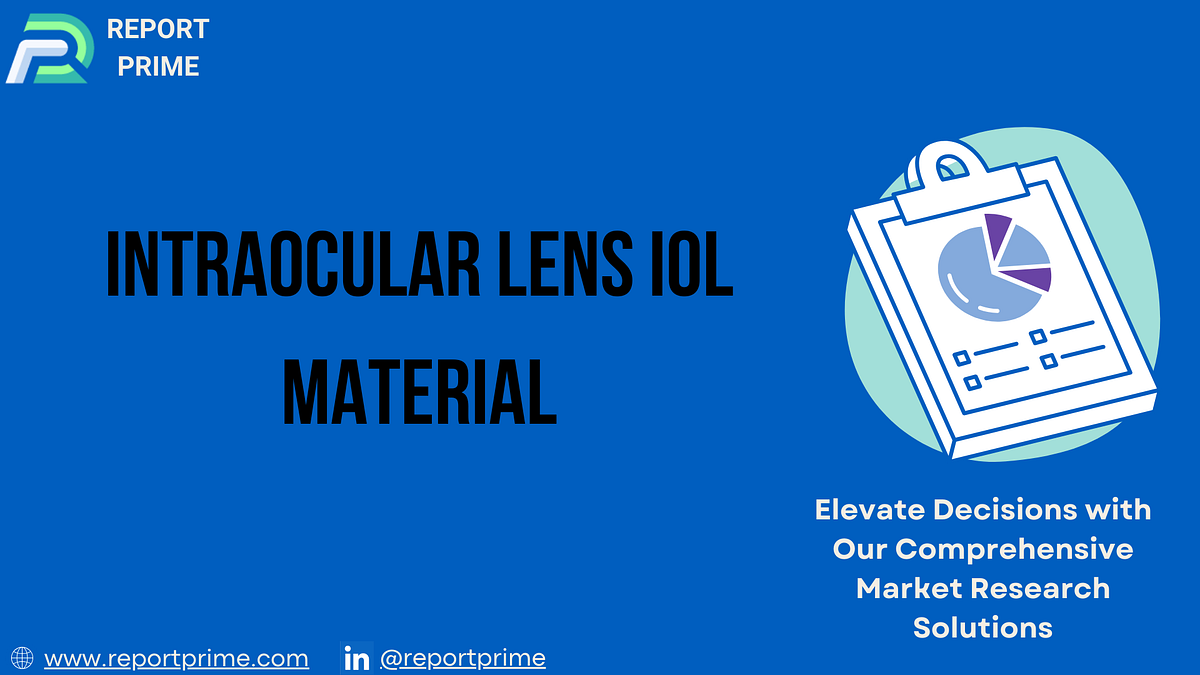 Intraocular Lens IOL Material Market Unveiling Growth, Trends, and ...