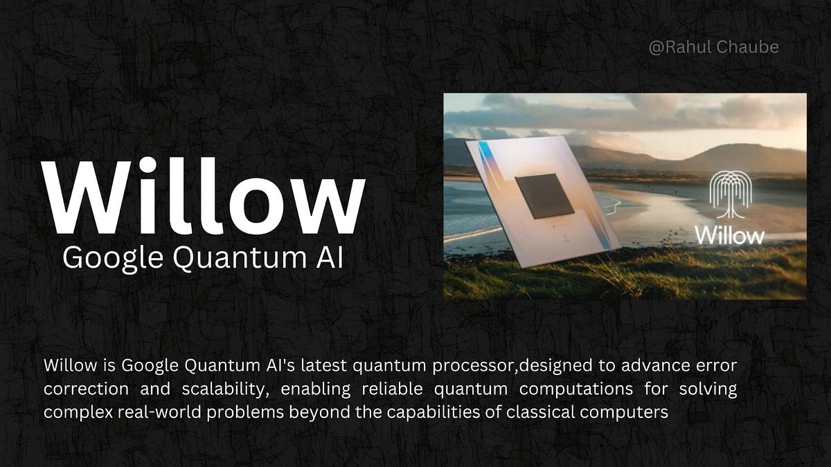 Willow: Google’s Quantum AI. Exploring Willow: Google’s Quantum AI ...