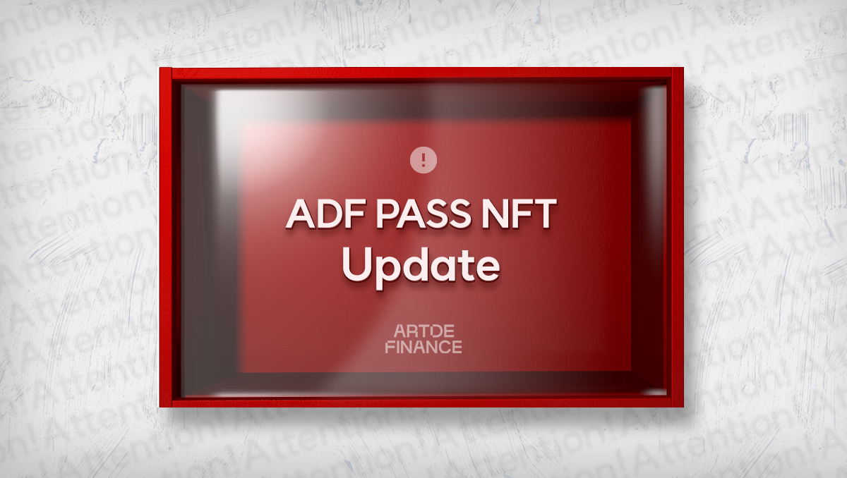 📢 ADF PASS NFT Update (Total Supply, event products, etc) | by Art de ...