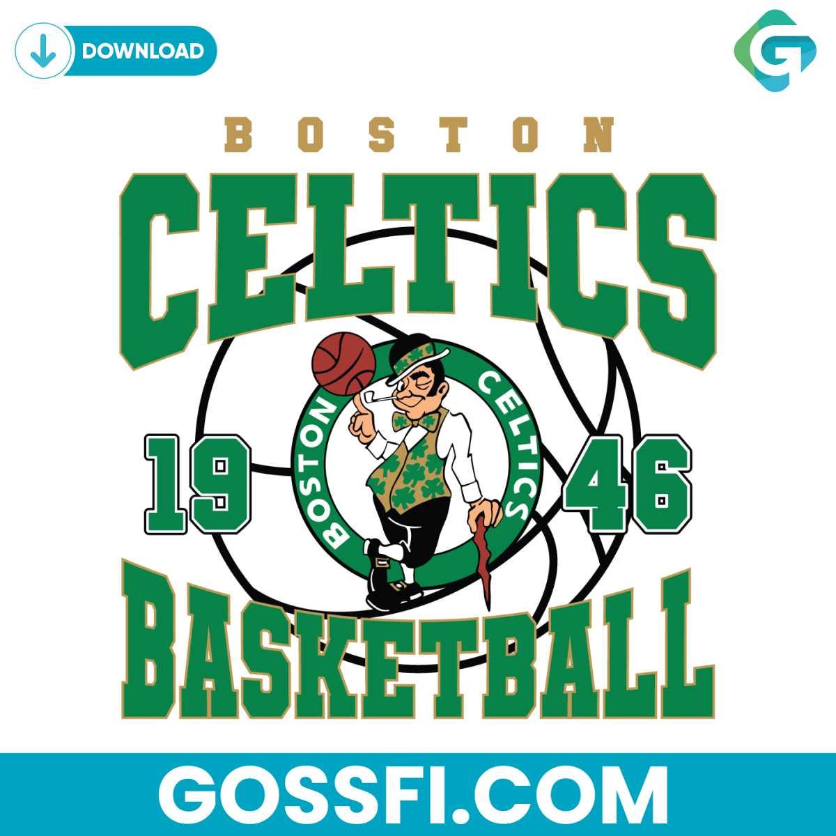 Boston Celtics Svg Exploring the Vintage Basketball Legacy | by Gossfi ...