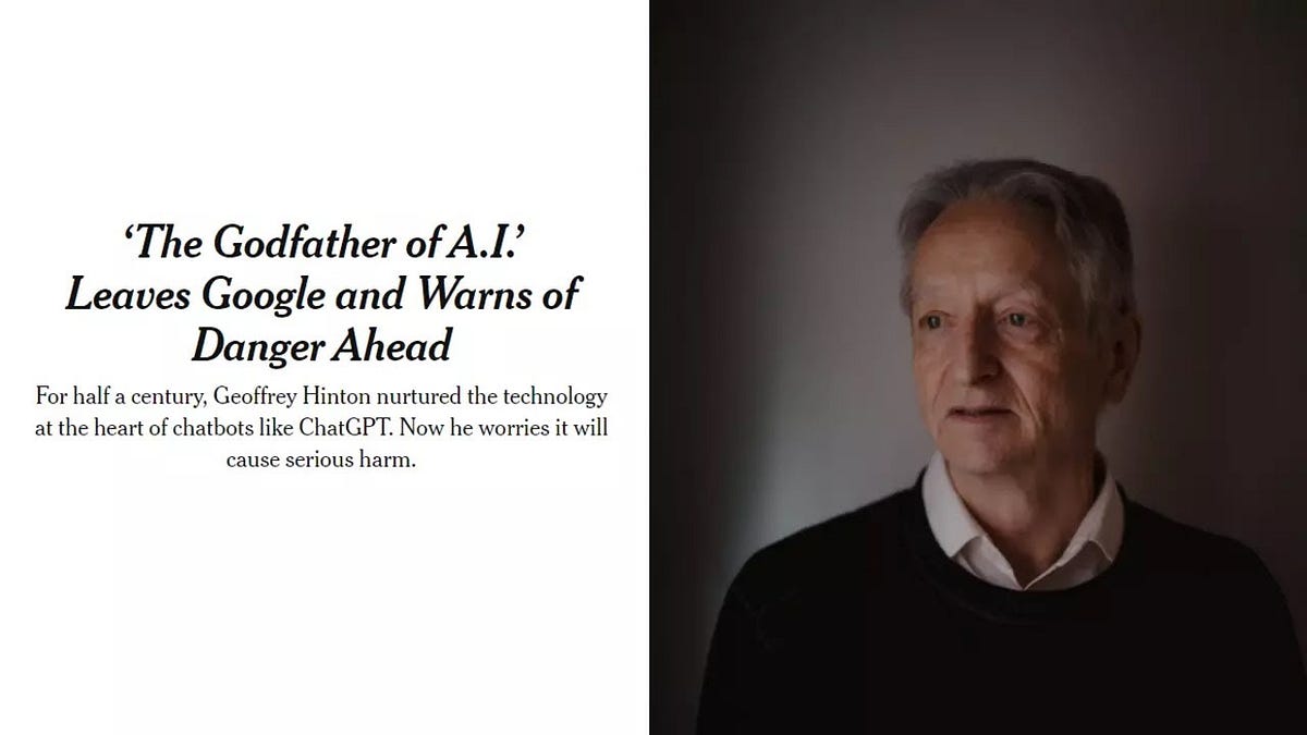 God Father of AI warns about AI risks | by Swarup Das | Medium