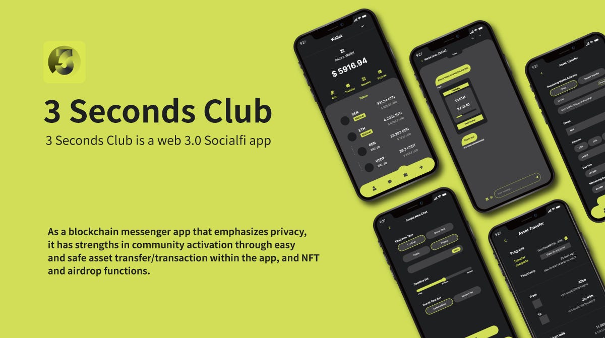 Web3 socialfi app ‘3SecondsClub’ is released on android google playstore | by Generation ...