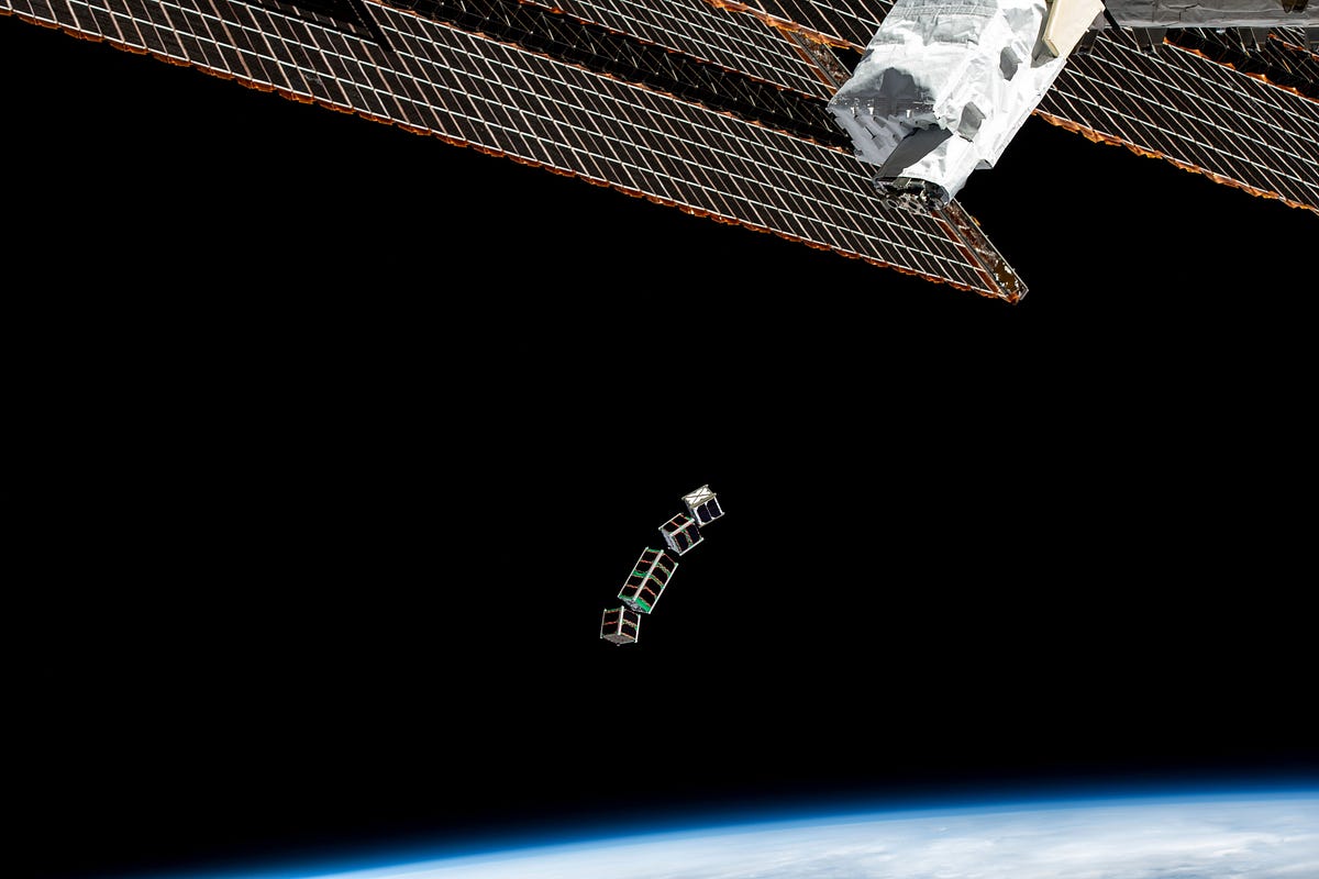 Remember the Five CubeSats: Witness the Exciting Deployment in Space ...