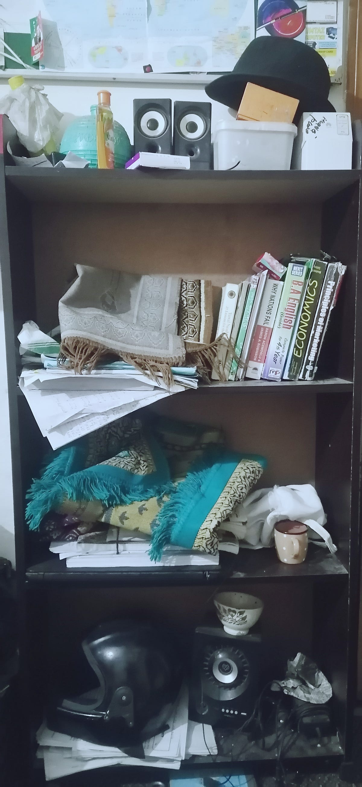 Taking responsibility: So it was the cupboard in my roam, totally ...