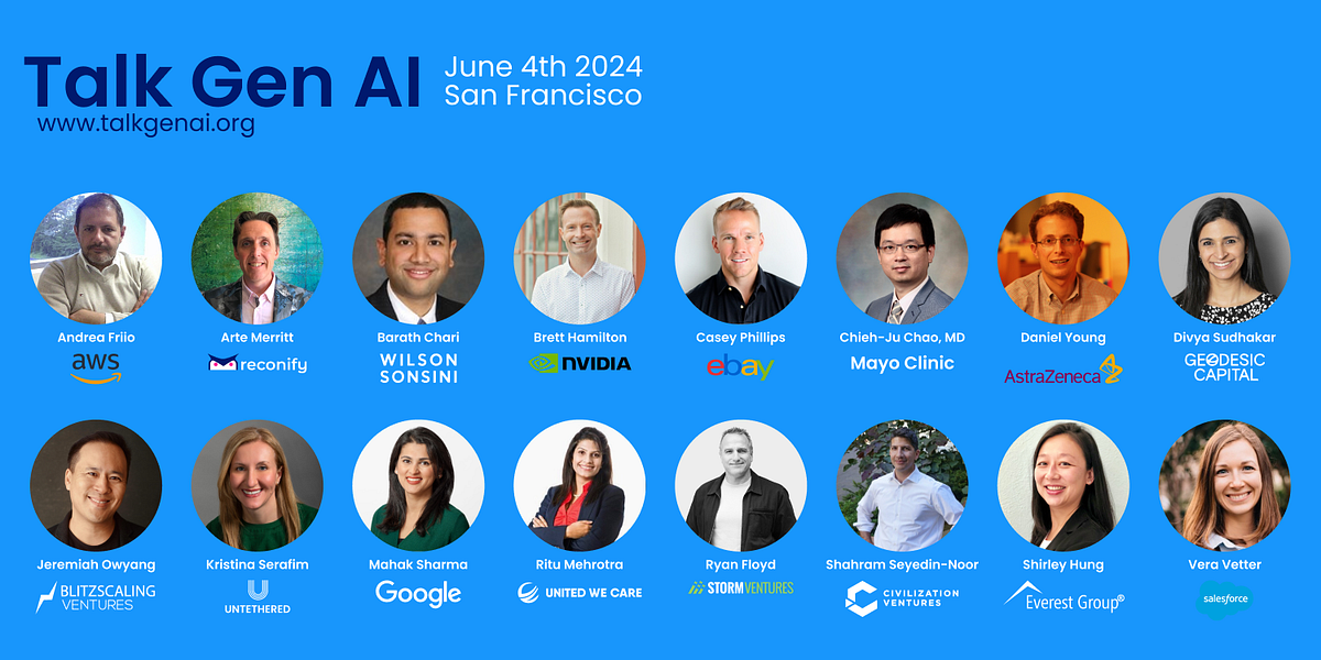 What to expect at Talk Gen AI. Generative AI is the hottest tech topic ...