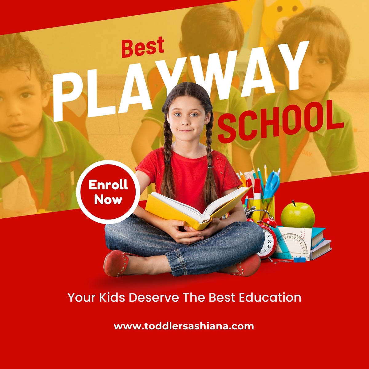 Best Playway School in Chandigarh - Toddlers Ashiana - Medium