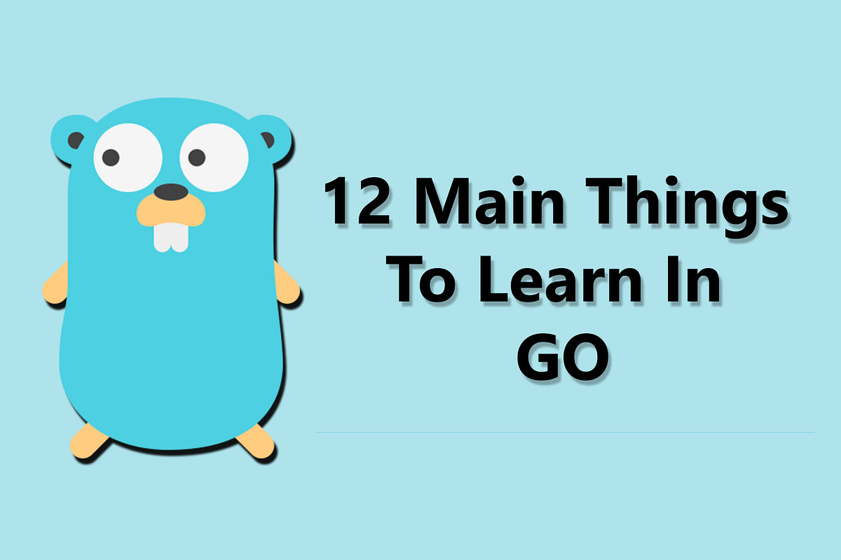 12 Main Things To Learn In Golang | by Huda Prasetyo | Dev Genius