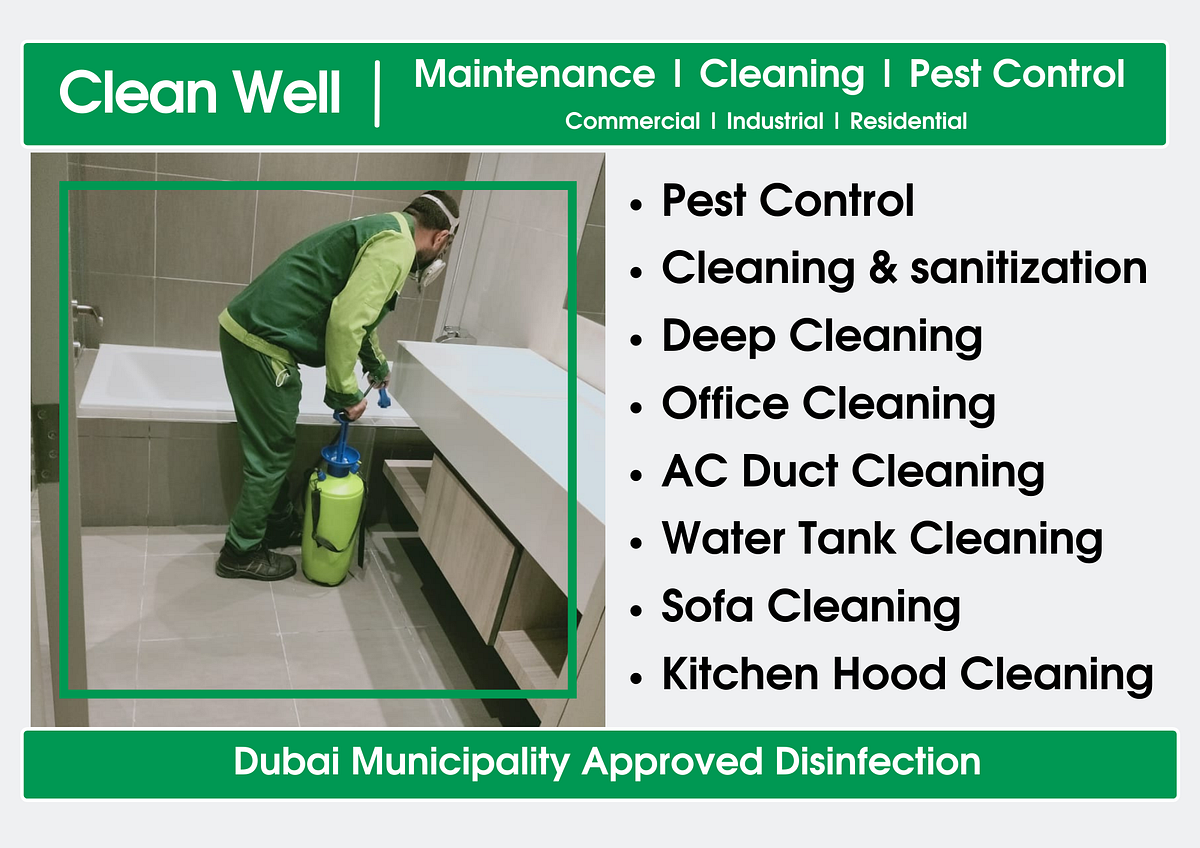 Clean Well Cleaning Company in Dubai | by cleanwell. ae | Medium