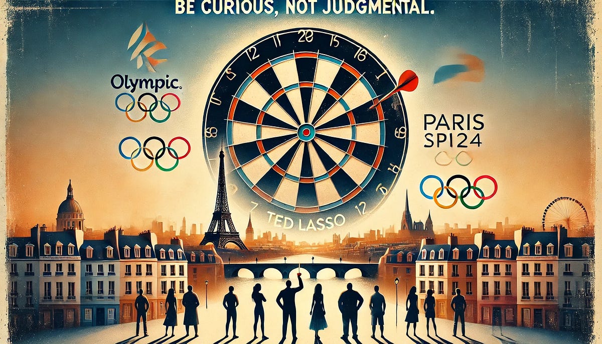 What Do The Olympic Games Opening Ceremony And Ted Lassos Game Of Darts Have In Common Be