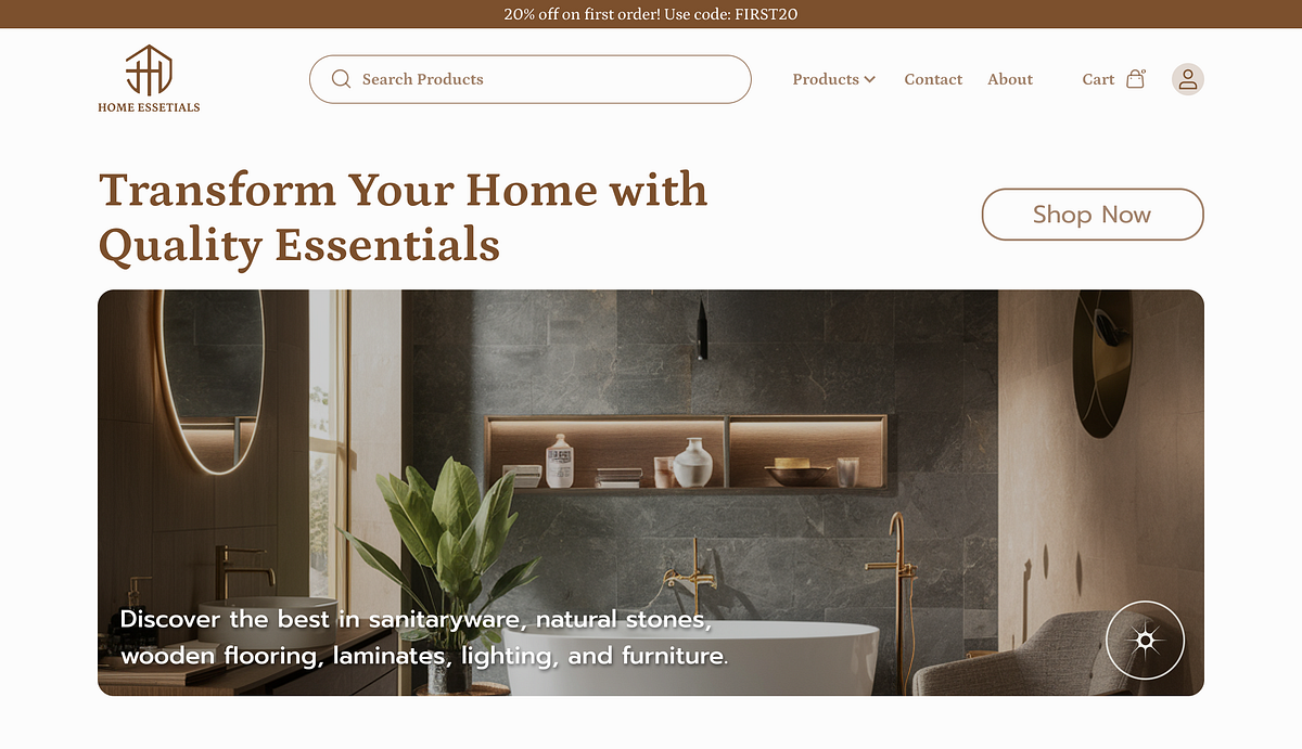 Designing for Impact: How Home Essentials’ New Landing Page Could Boost ...
