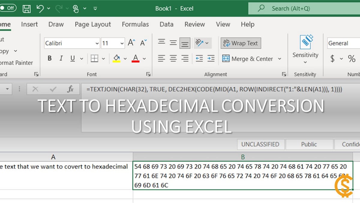 Protect Your Password Backup — How To Convert Text To Hexadecimal Using 9796