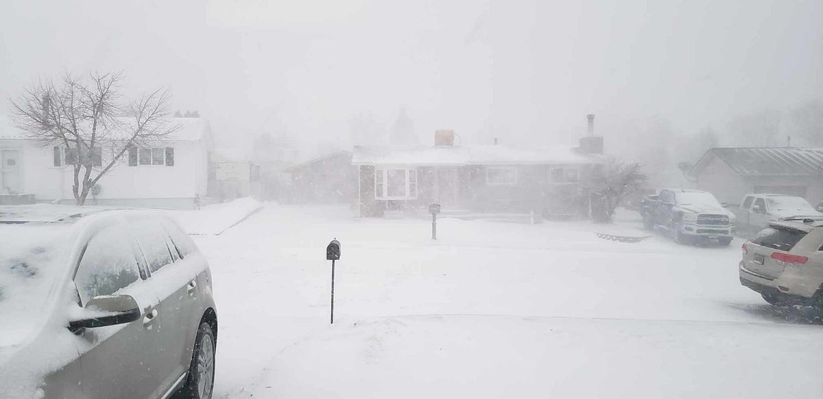 Make It Stop. Snow, snow, go away | by Paula Shablo | Medium