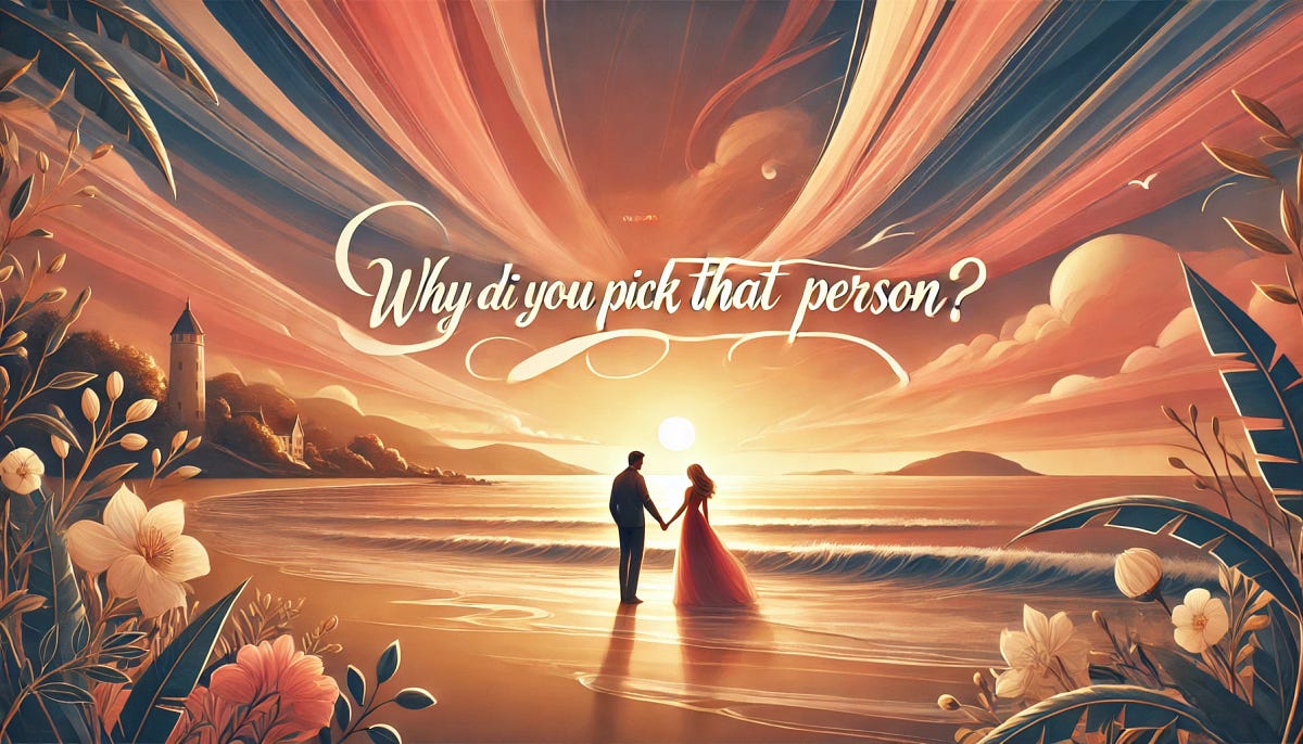 Why Did You Pick That Person?. Discover the key reasons why we choose ...