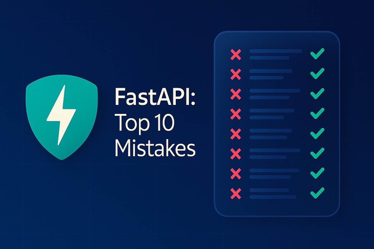 Top 10 FastAPI Mistakes New Devs Make | by Bhagya Rana | Medium