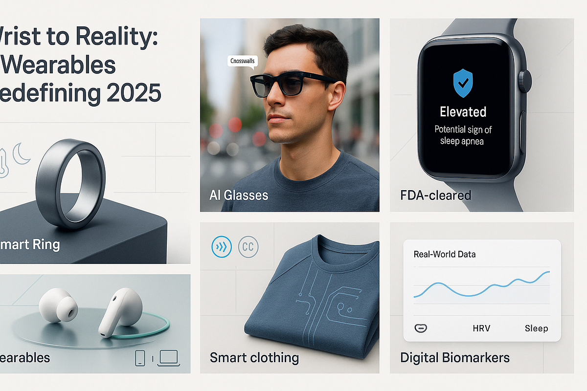 Wrist to Reality: 6 Wearables Redefining 2025 | by Hash Block | Medium