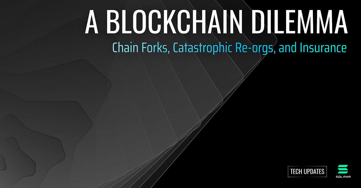 A Blockchain Dilemma: Chain Forks, Catastrophic Re-orgs, and Insurance ...
