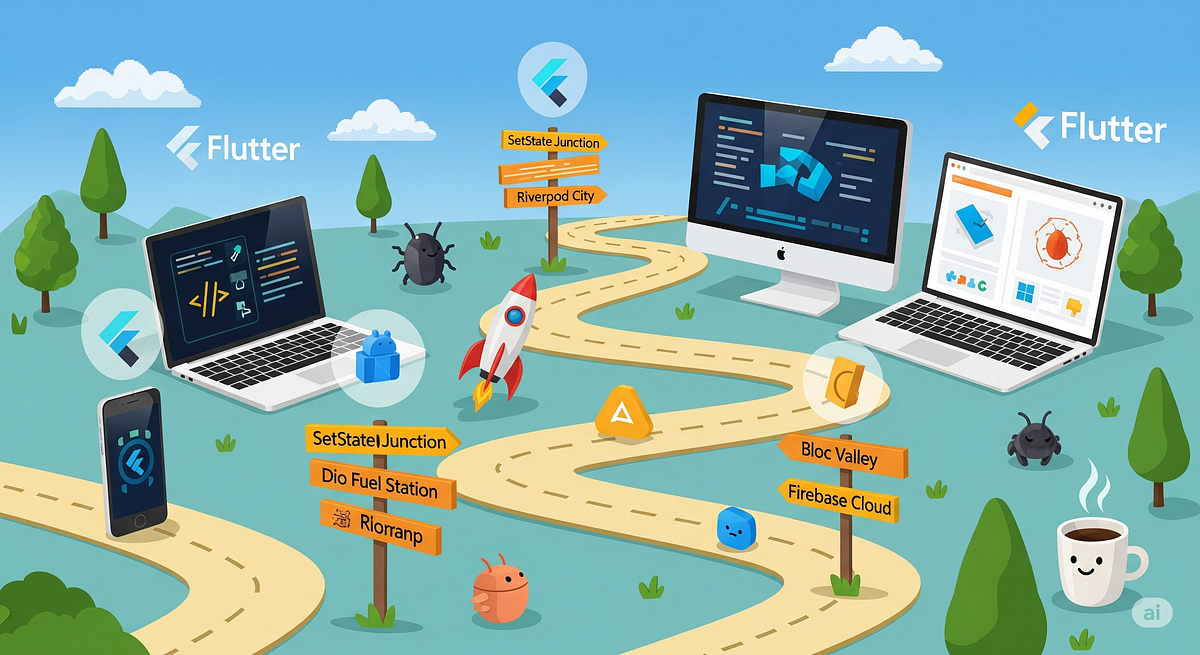 The 2025 Flutter Developer Roadmap | by Kavya's Programming Path ...