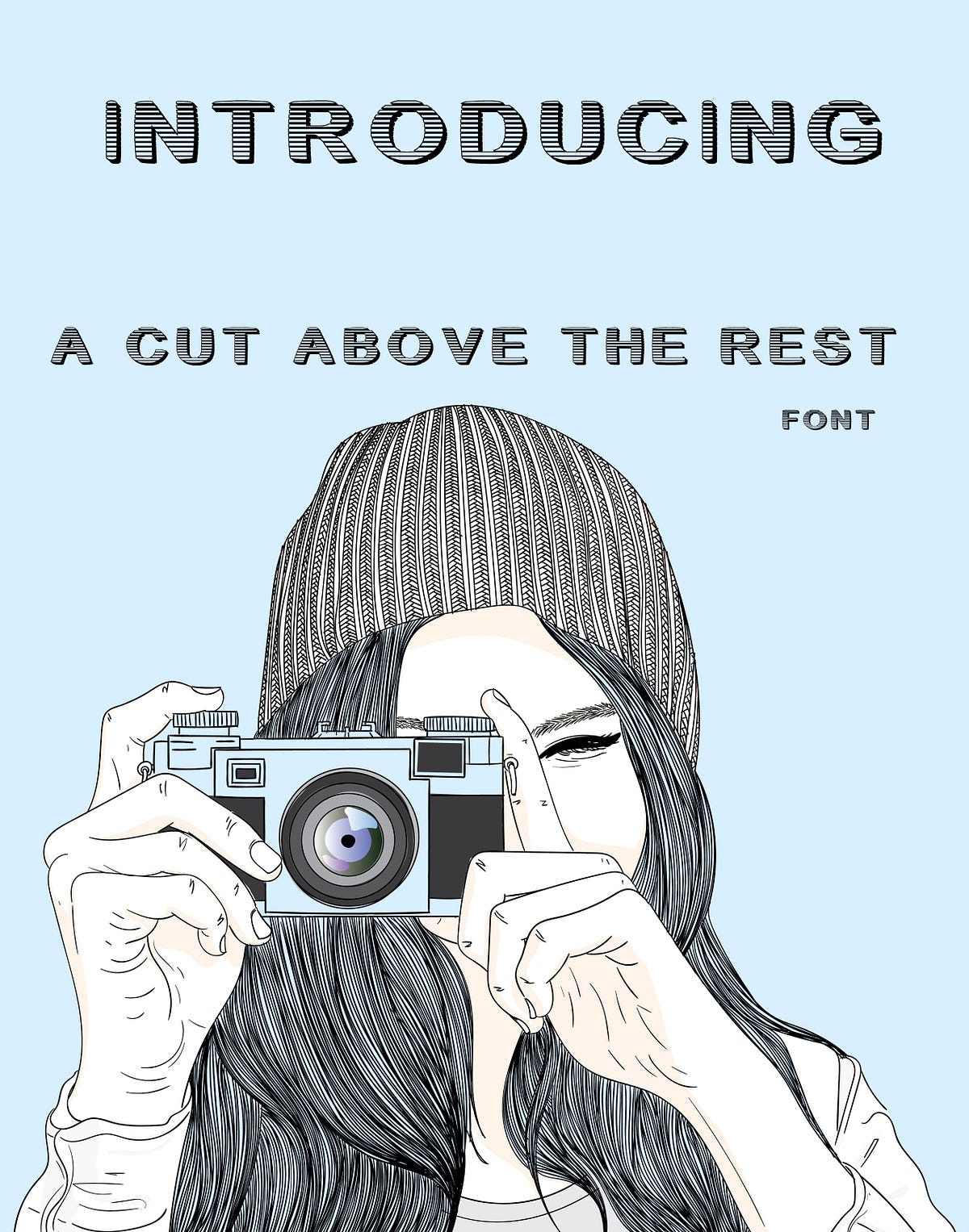 A Cut Above The Rest - Freefontdownload.Org - Medium
