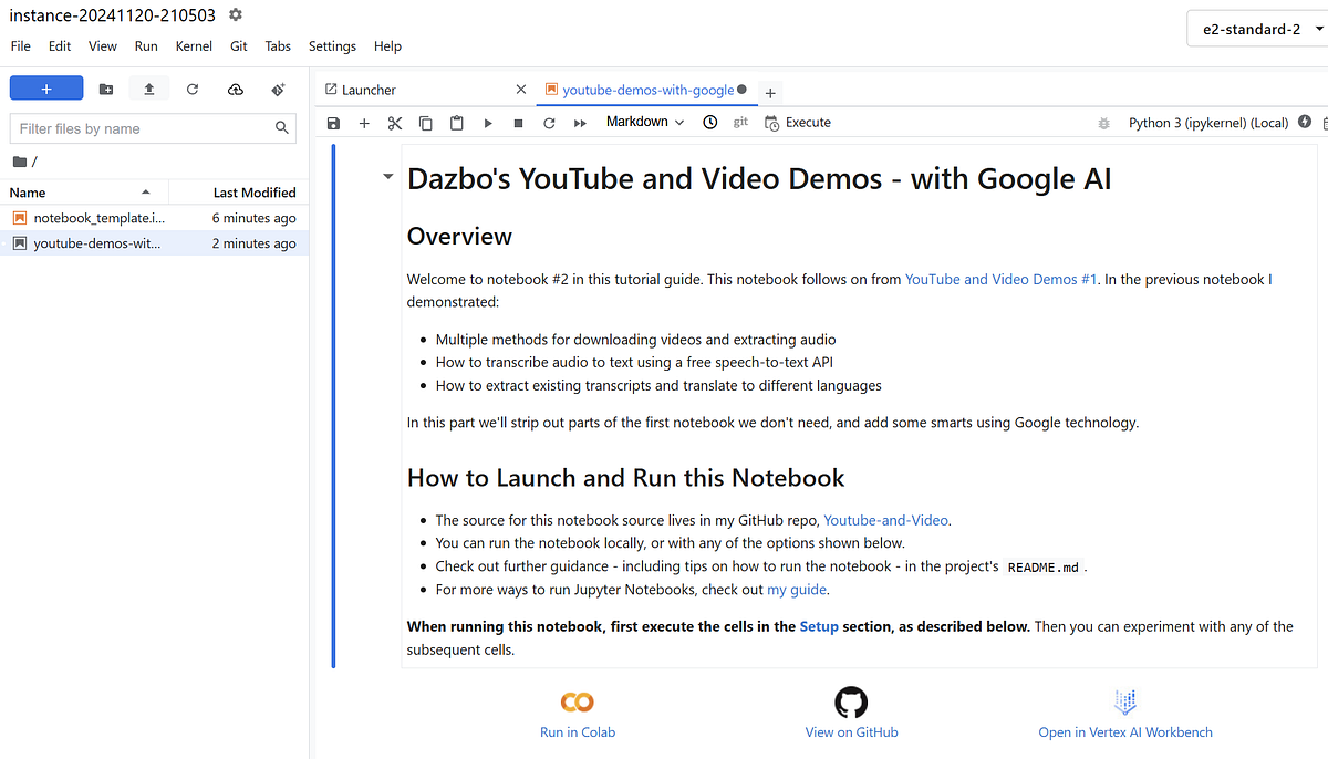 YouTube Video Downloader with Generative AI: Run Anywhere, Transcribe ...