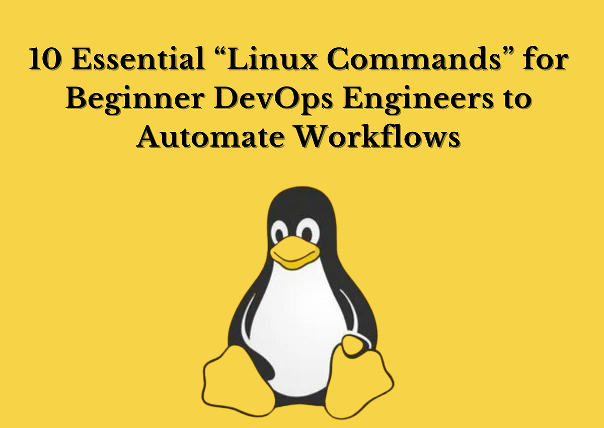 10 Essential Linux Commands for Beginner DevOps Engineers to Automate Workflows | by Zudonu ...