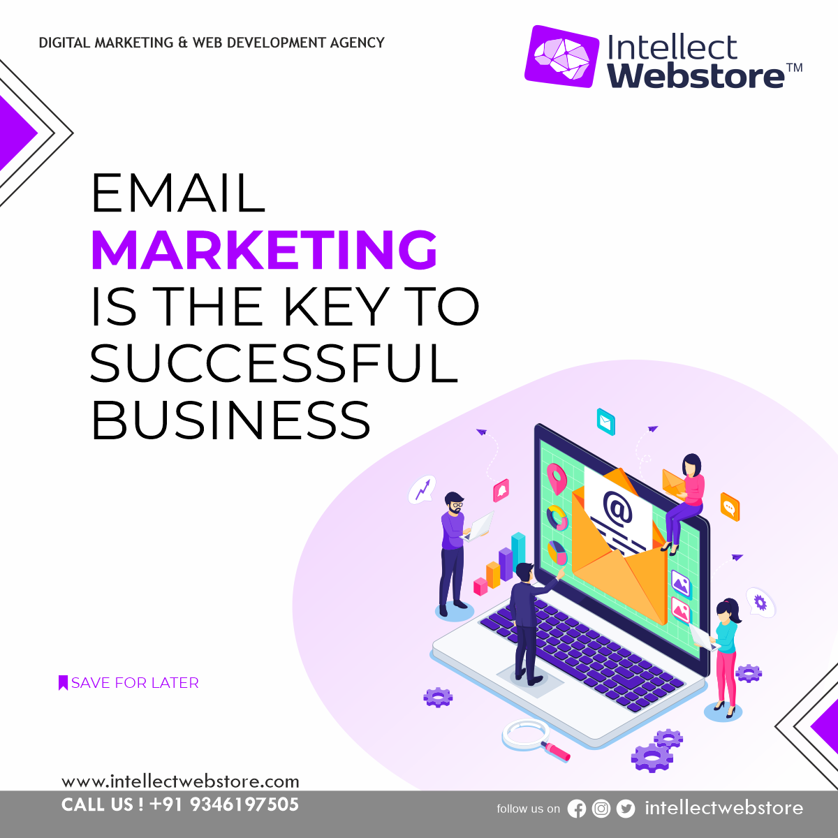 Best E-mail Marketing Services in Hyderabad - Intellect webstore - Medium