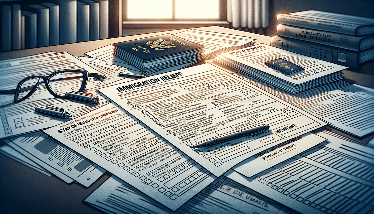 Immigration Relief Forms: Essential Documents for Your Stay of Removal ...