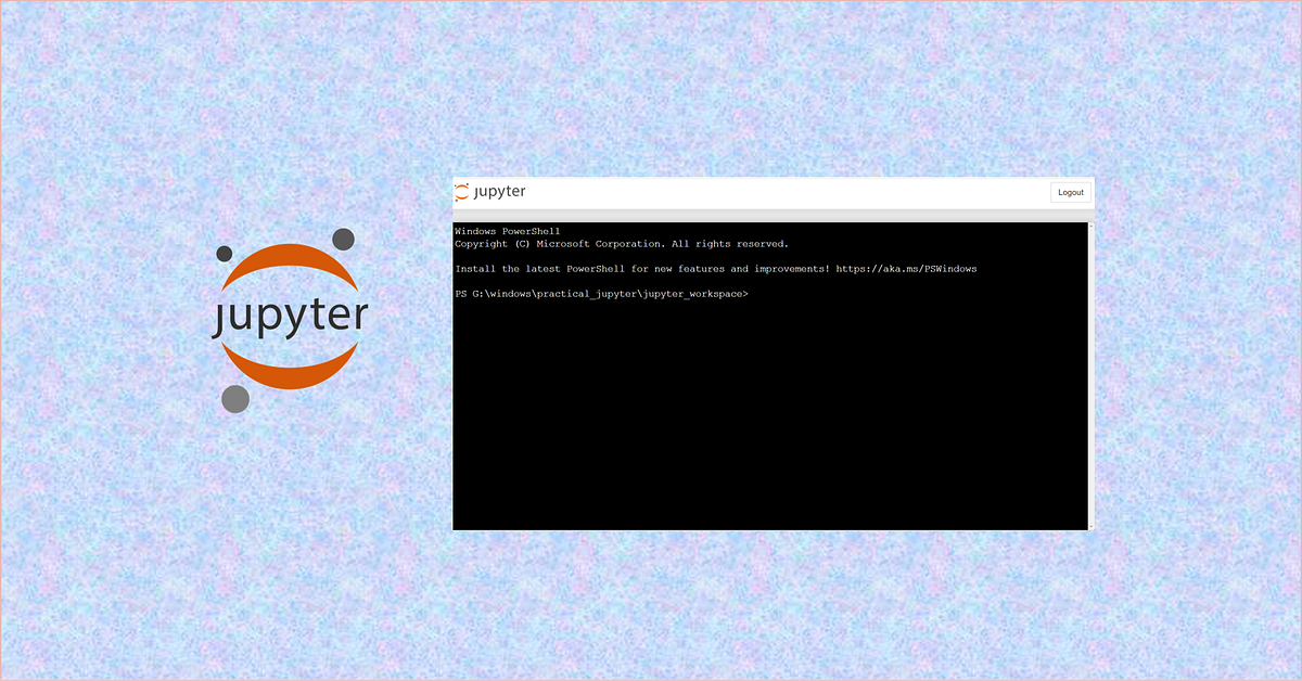 The Built-in Terminal of Jupyter Notebook and its Unavailable Problem on Windows | by Dr. Shouke ...