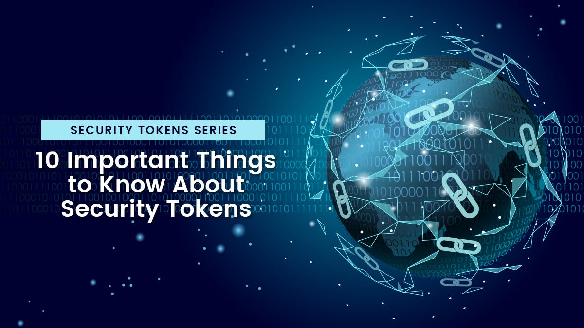 10 Important Things to Know About Security Tokens | by Katalyse.io ...