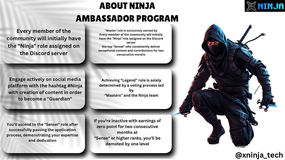 Join the Ninja Ambassador Program: Shaping Innovation and Community ...