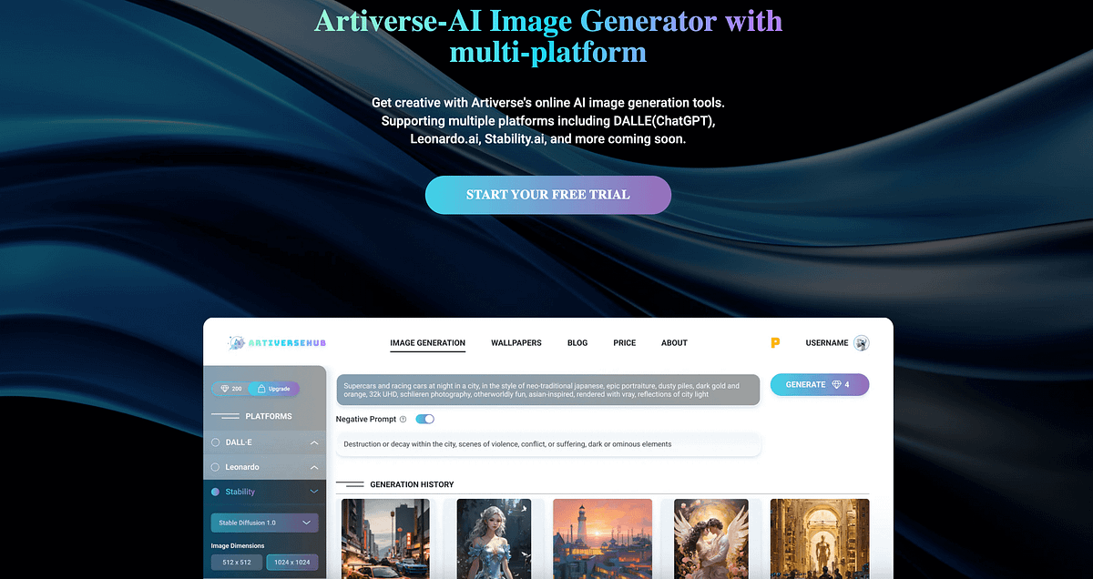 Launching Our AI Art Generator Tool After I quit my job | by Tap4.AI ...