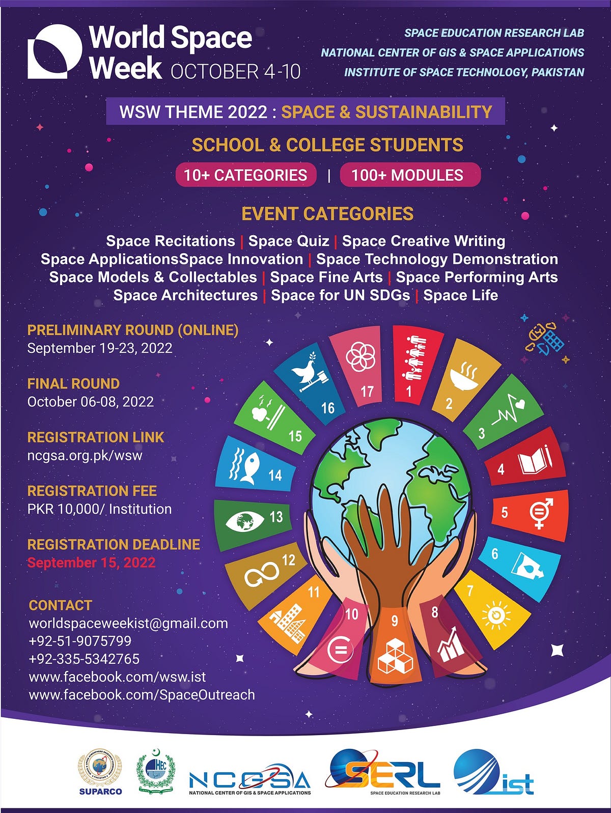 World Space Week Celebrations to Commence at IST | by National Center ...