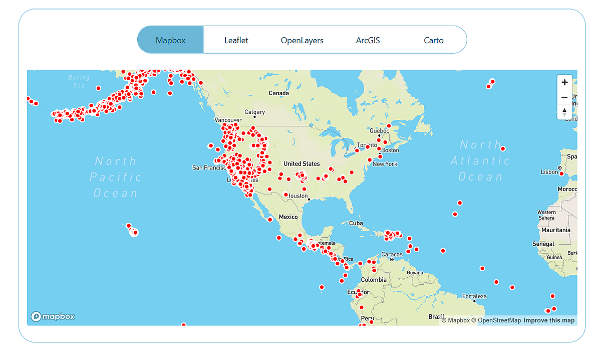 Part 1 -Web Mapping with Mapbox & React.js | by John Lister | Medium