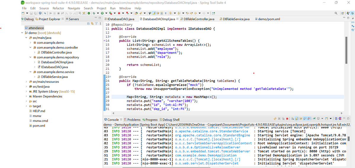 public interface IDatabaseDAO { | by Kumaresanramu | Medium