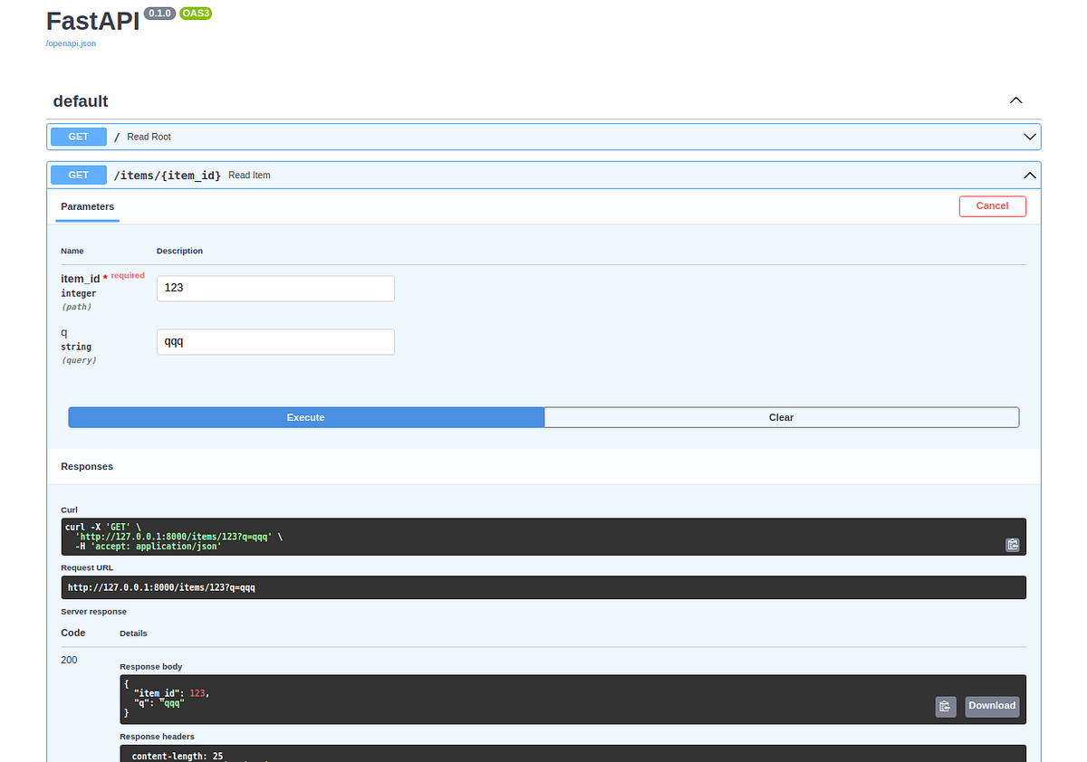 Python — FastAPI，利用 google sheet 當資料庫，結合 FastAPI 的使用範例。Python framework ...