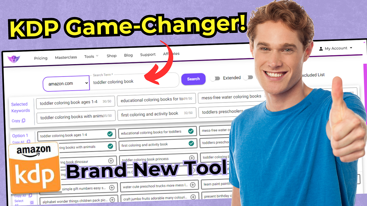 This Tool Finds the RIGHT 7 Backend Keywords for KDP in Minutes! | by ...