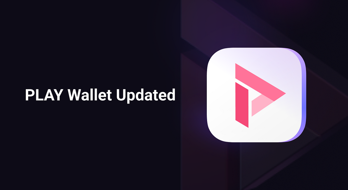 PLAY Wallet Updated. The PLAY Wallet’s prerequisite… | by WEMIX PLAY ...