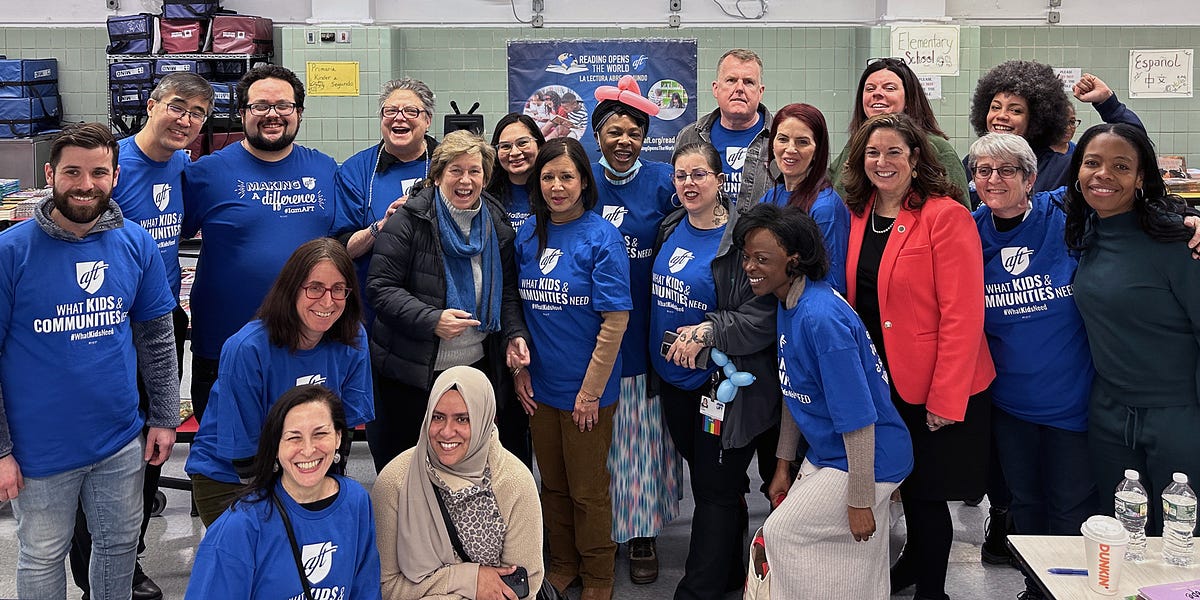 Thank you. Thank you. | by Randi Weingarten | AFT Voices