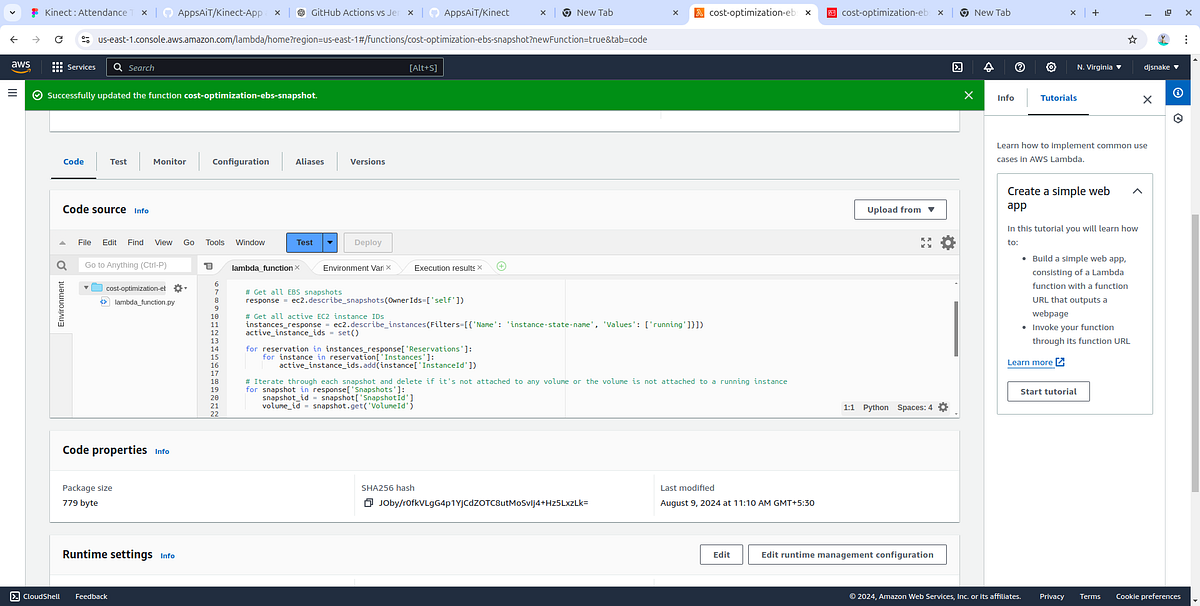 Streamlining AWS Costs: How I Optimized Storage with a Lambda Function to Identify and Delete ...