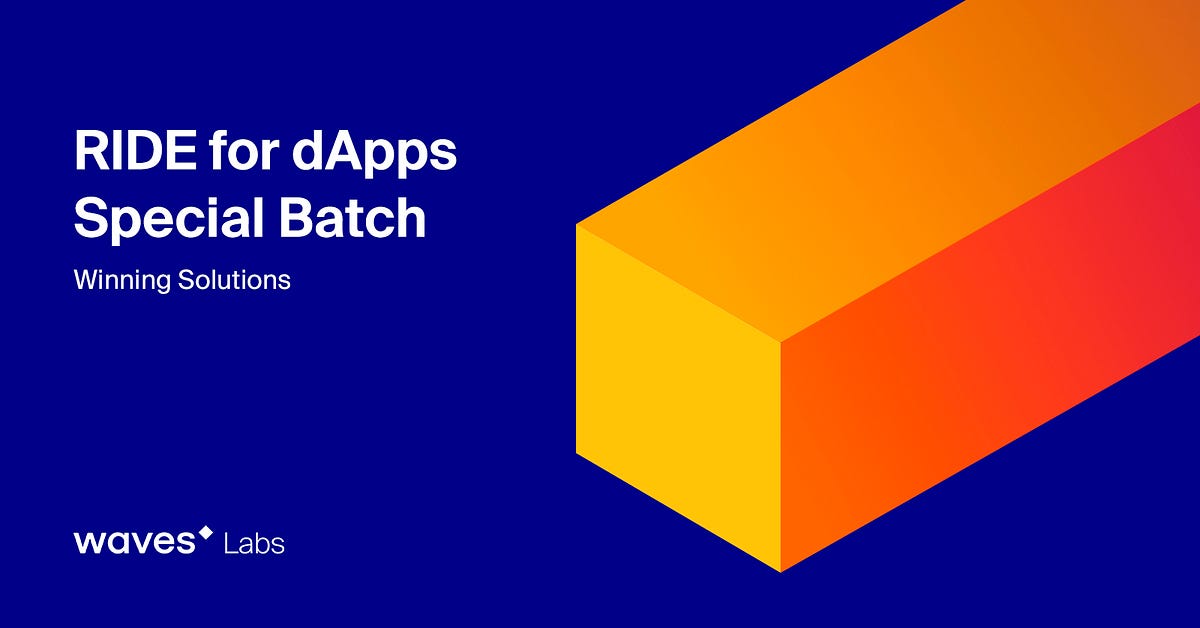 Waves Labs Announces Recipients of 3rd Special Batch of Grants | by Vitalii Tsyhulov | Waves ...