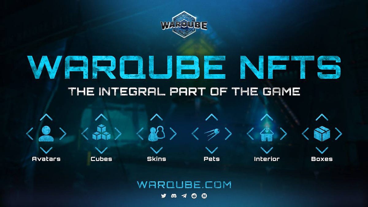 Check out what you can get as a reward by just playing WarQube!🖼 - WarQube - Medium