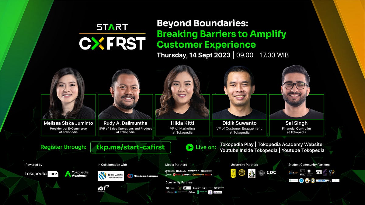 Tokopedia | Customer Excellence | CX FIRST | Customer Care | Tokopedia ...