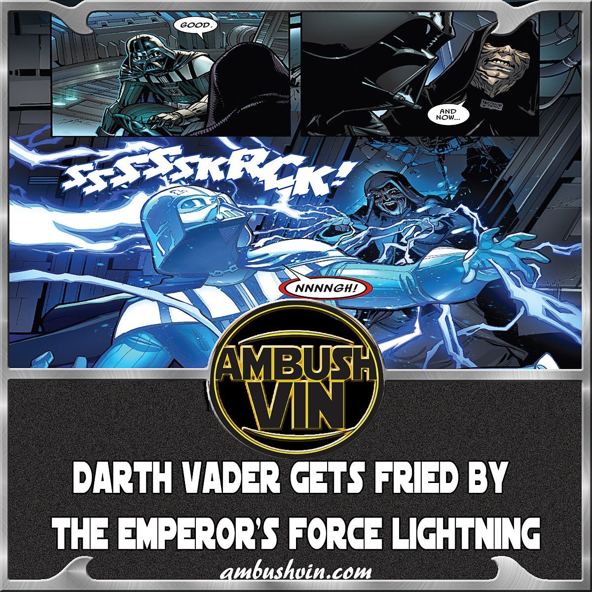 Why Darth Vader got Fried by the Emperor’s Force Lightning | by Ambush ...