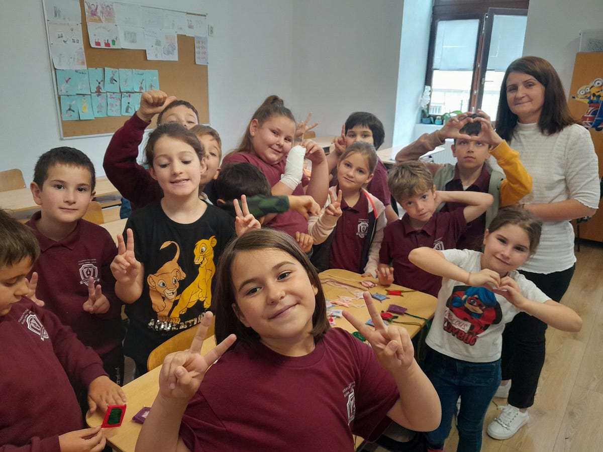 Elena Ghiba Birta grade 1B students star mandala’s joy | by star ...