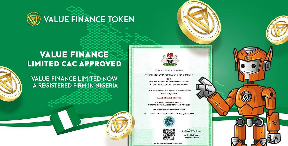 Value Finance Limited CAC Approved | by Value Finance | Medium