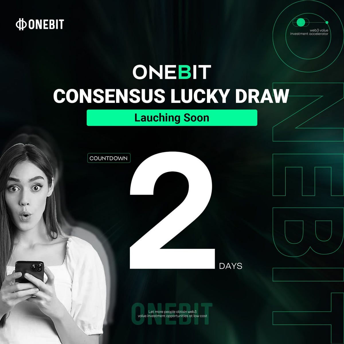 ONEBIT Consensus Lucky Draw is coming soon - ONEBIT - Medium