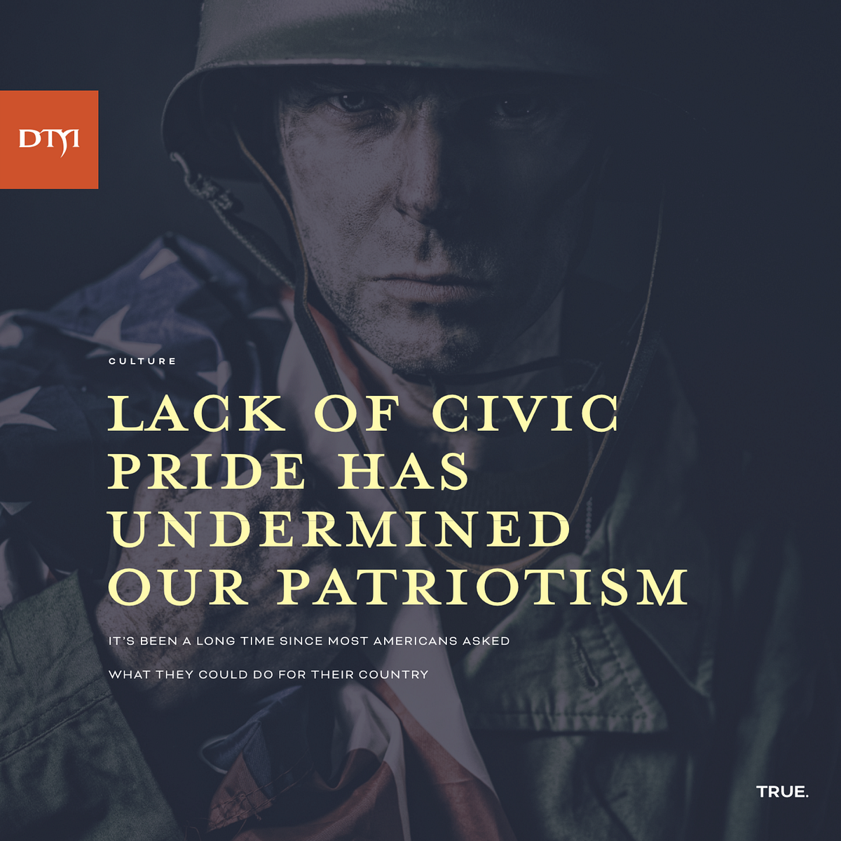 Lack of Civic Pride Has Undermined Our Patriotism | by David Todd ...