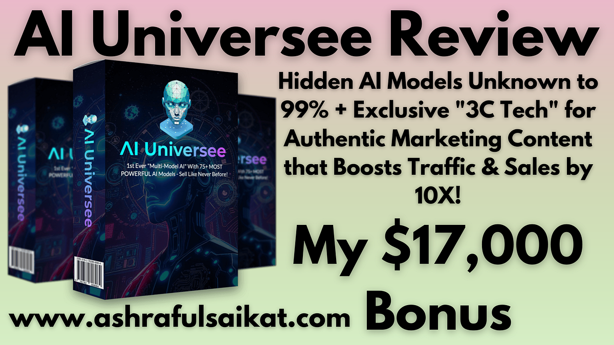 AI Universee Review — Unique AI Models in Action (By Ram Rawat) | by ...