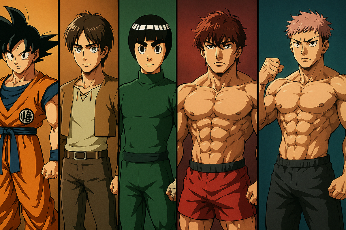 Top 5 Anime Characters with Epic Body Transformations | by TheFitOtaku ...